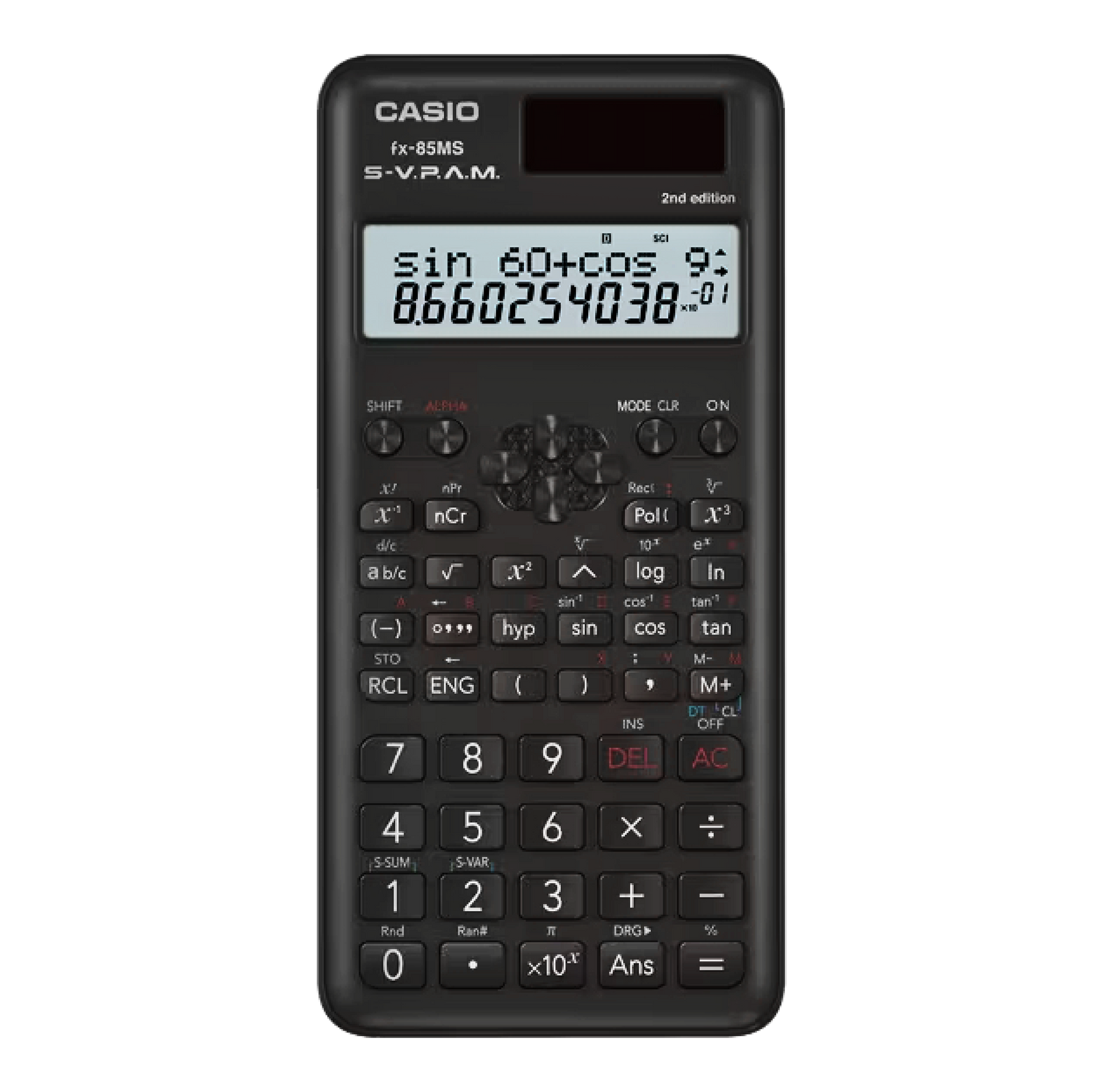 Casio Scientific Calculator, Non Programmable (fx-85MS-2)